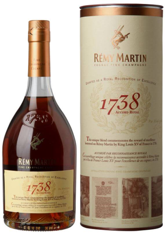 Cognac Remy Martin Accord Royal 1738 70.0 cl kaufen bei Schubi Weine