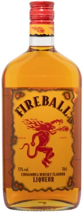 Fireball Cinnamon Whisky Liqueur 70.0 cl kaufen bei Schubi Weine