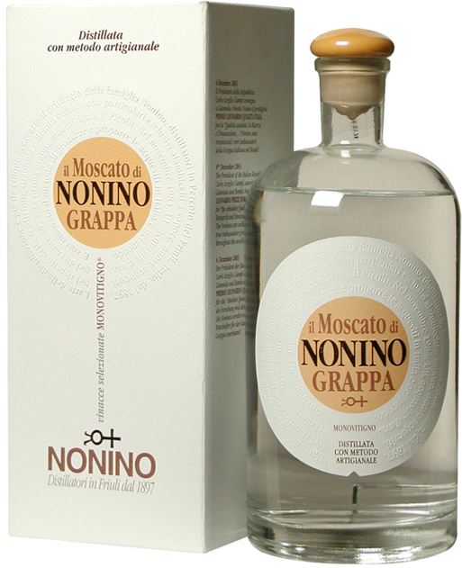 Grappa Nonino il Moscato di Monovitigno 70.0 cl kaufen bei Schubi Weine